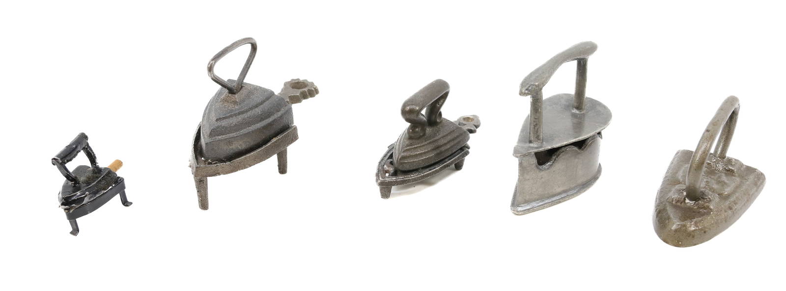 Lot Of (5) Miniature Irons Auction