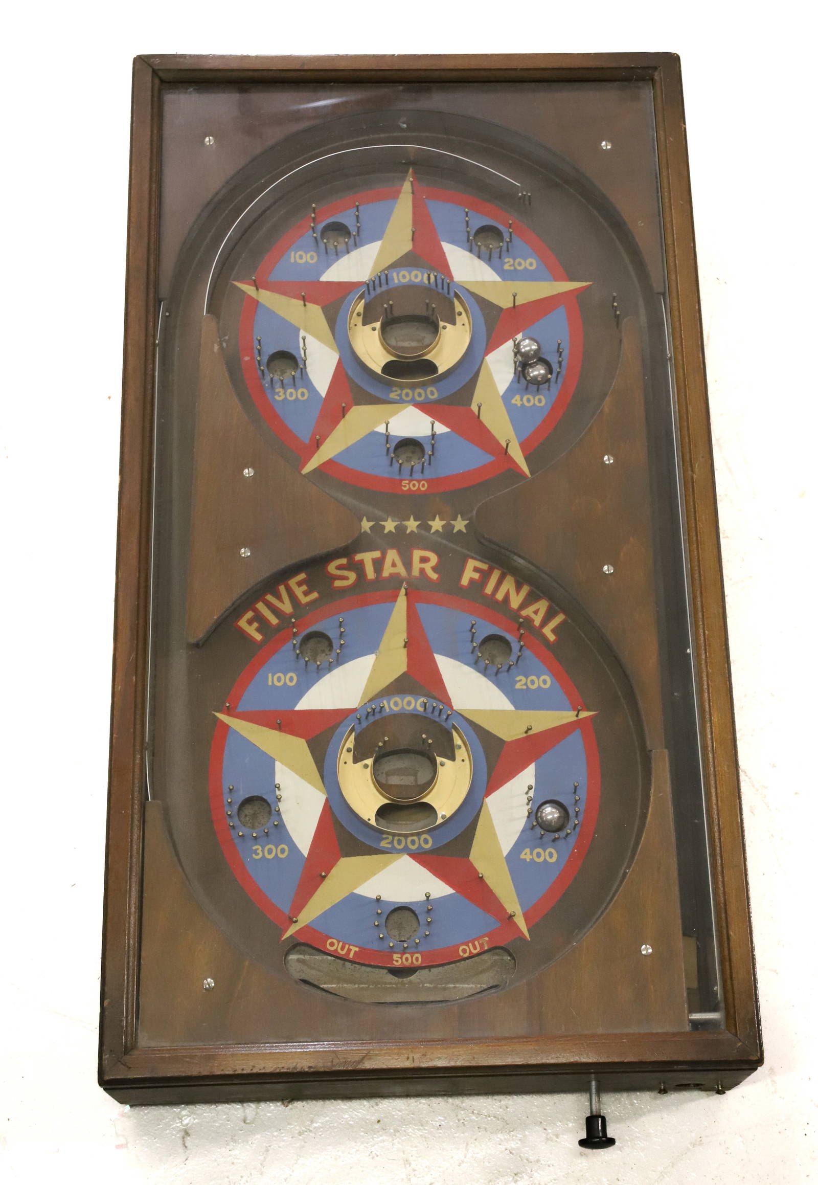 Five Star Final Countertop Pinball Auction