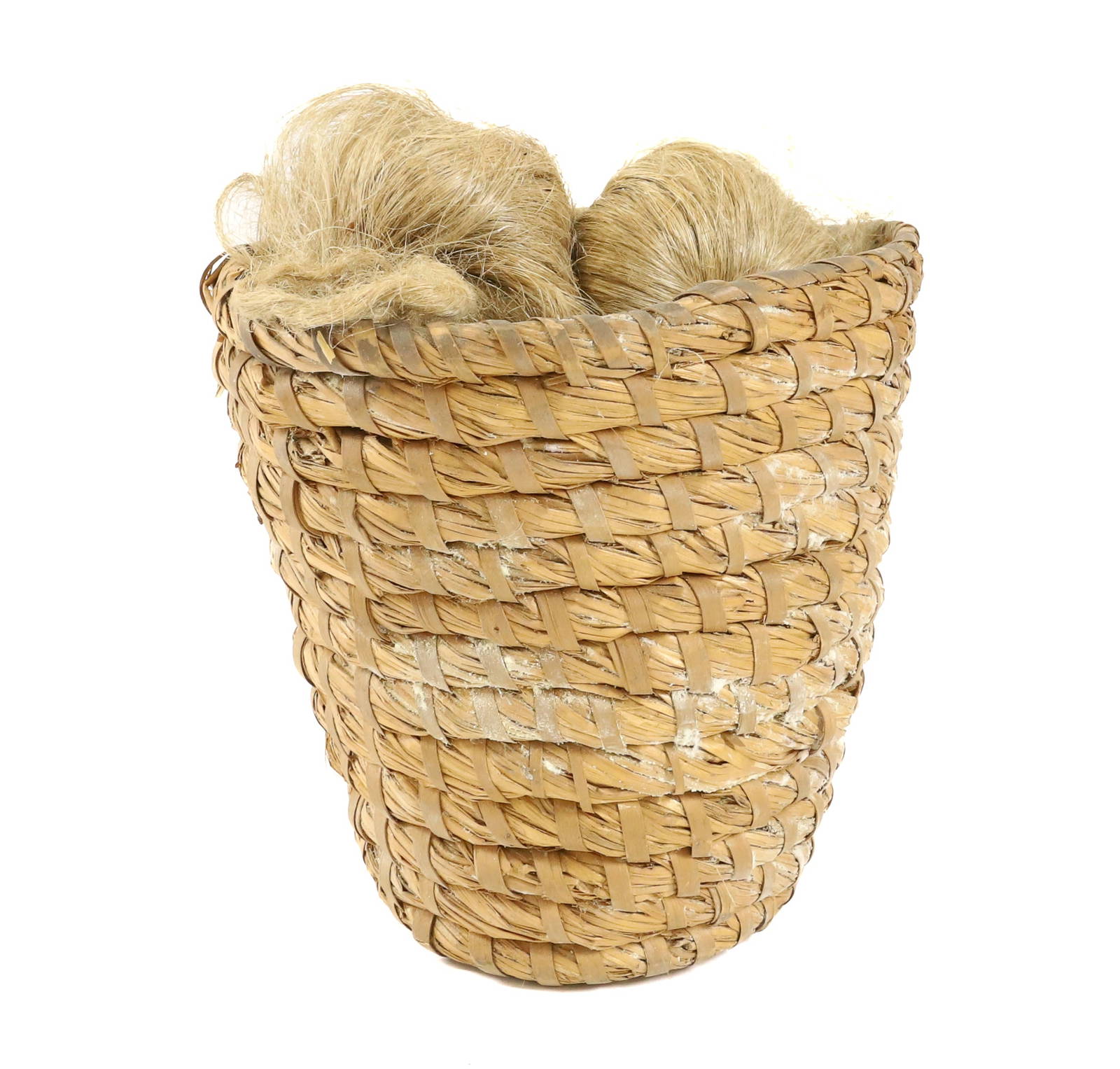 Rye Basket With Early Skeins Auction
