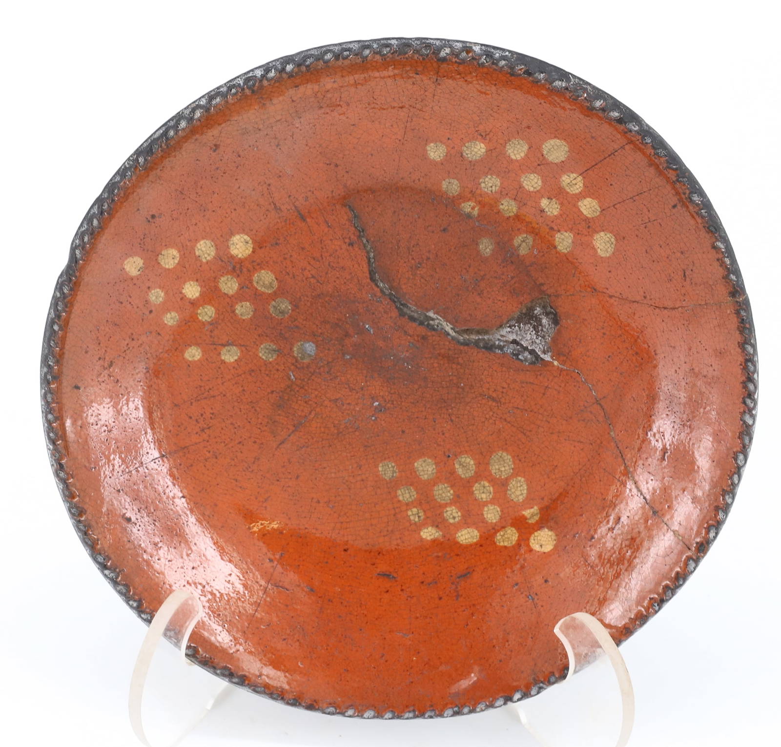 Johnsonville, Pa Redware Pie Plate Auction