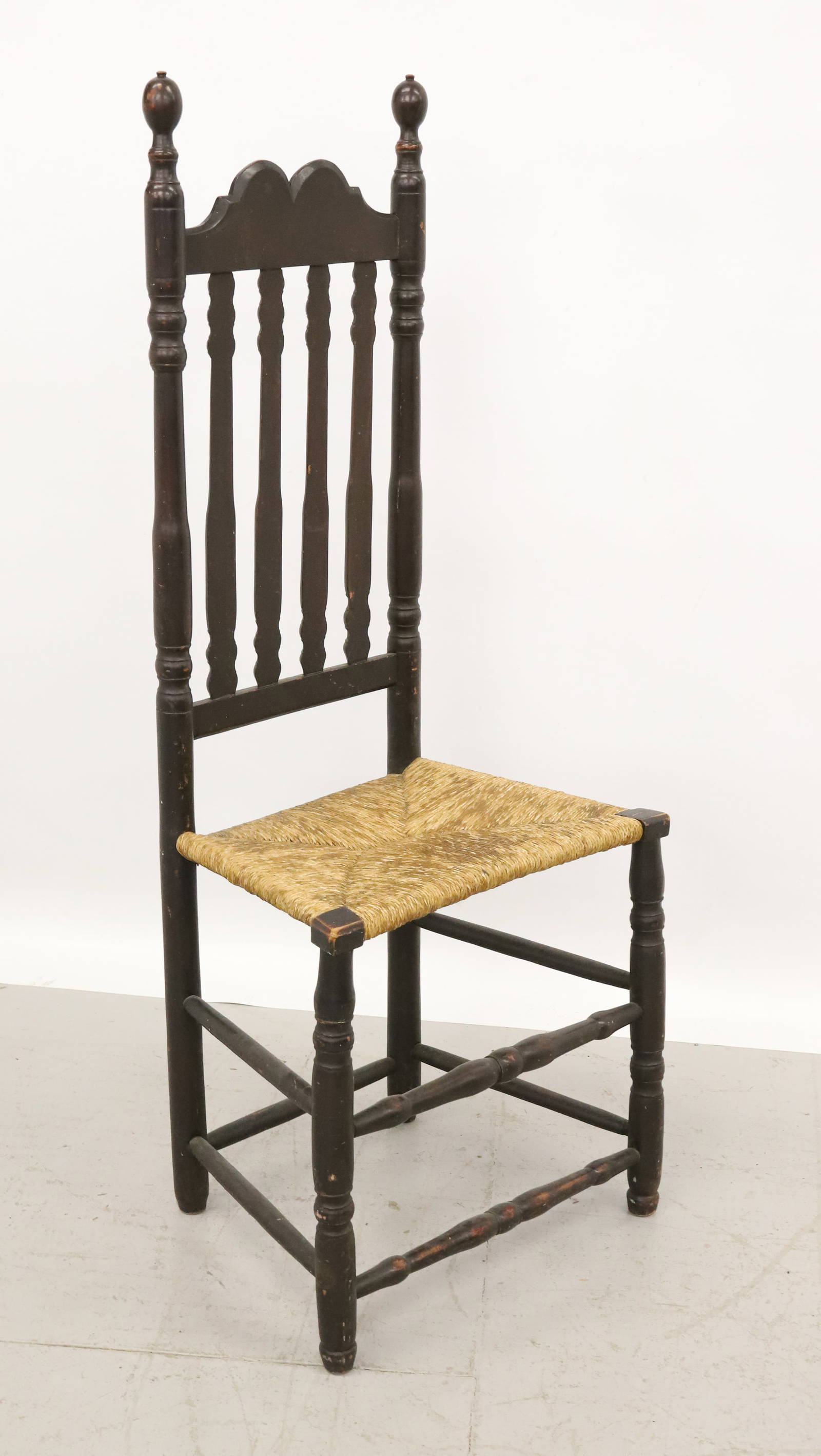 18th Bannister-back Side Chair Auction