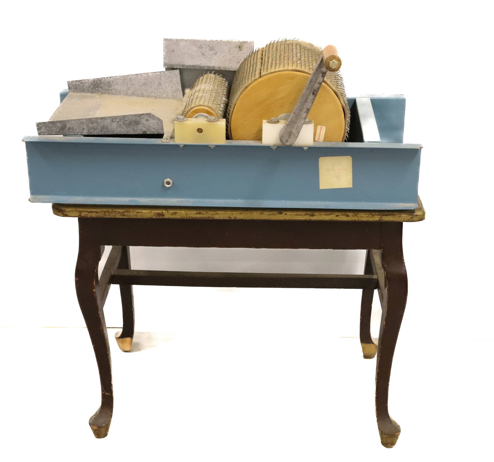 Fricke 8' Drum Carder Machine Auction