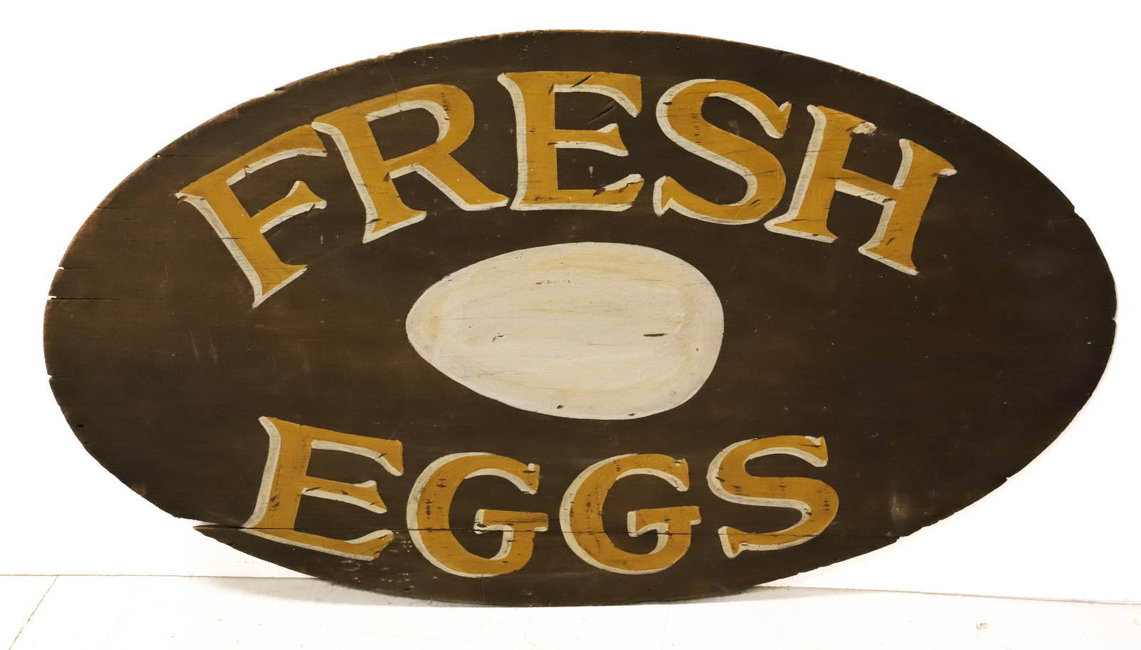 Painted "fresh Eggs" Sign Auction