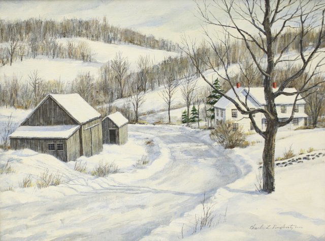CHARLES DOUGHERTY OIL ON CANVAS - Sep 17, 2016 | Hartzell's Auction ...