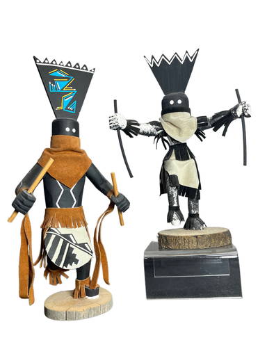Pair Of Authentic Apache Kachinas