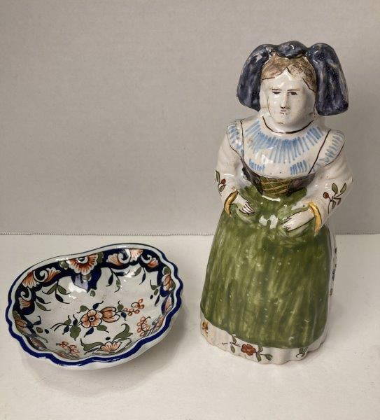 Two Faience Objects Auction