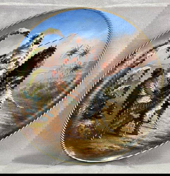 French Charger With Equestrian Hunt Scene - Jun 12, 2025 | Olivers ...