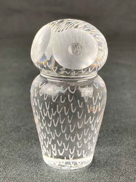 Vicke Lindstrand Kosta Boda Owl Figurine Auction