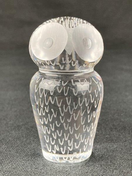 Vicke Lindstrand Kosta Boda Owl Figurine Auction