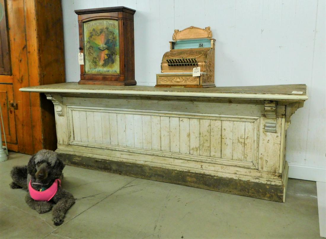 Late 19thC. Country Store Counter - Jul 16, 2022 | Roberson's Auctions ...
