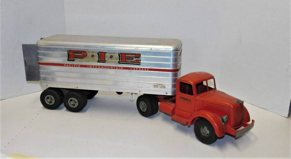 Rare Smitty Toys Truck And Trailer