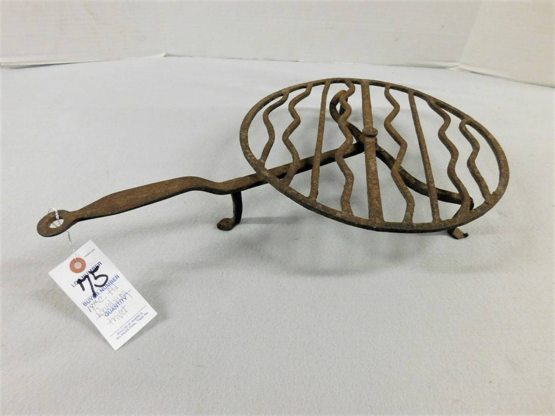 Early 18th C. Revolving Fireplace Trivet Auction