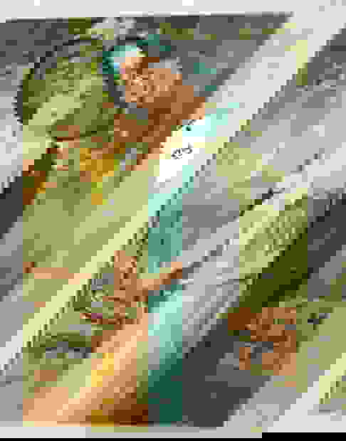 O/c Woman Signed Leon Moran Auction