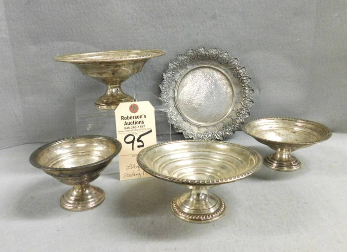 Lot Of 5 Sterling Silver Pcs.