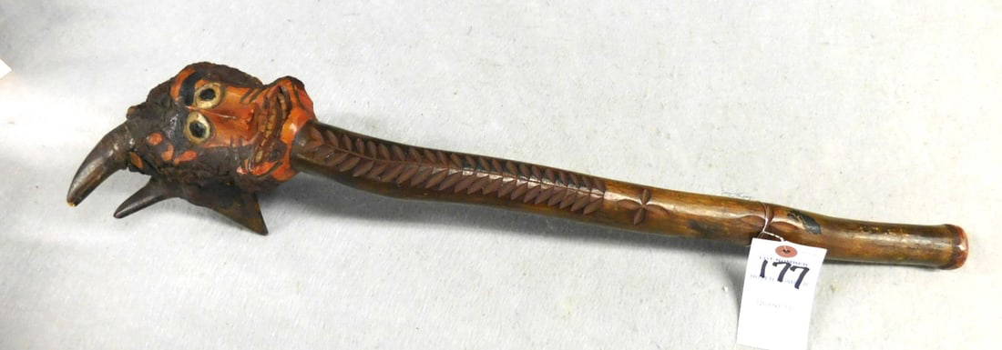Native American War Club Auction