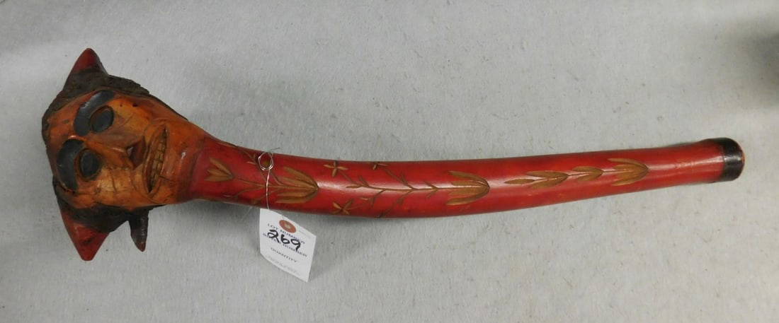 Native American War Club Auction