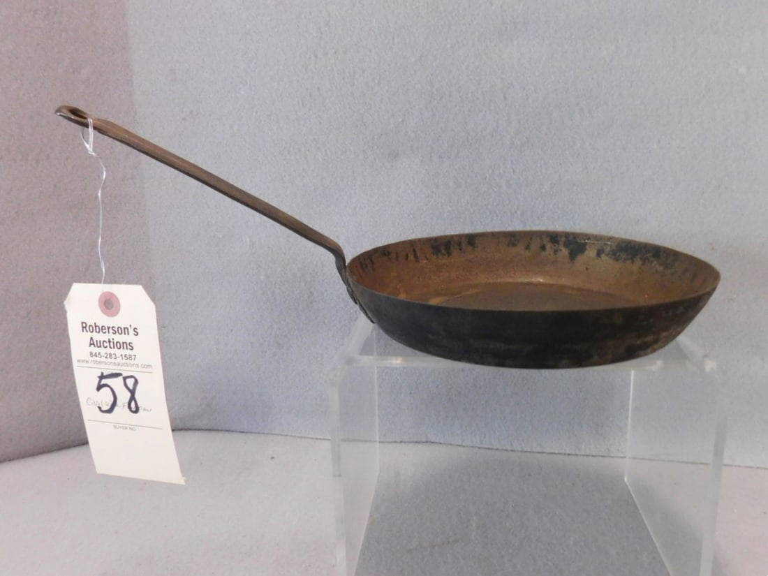 Iron Civil War Frying Pan Auction