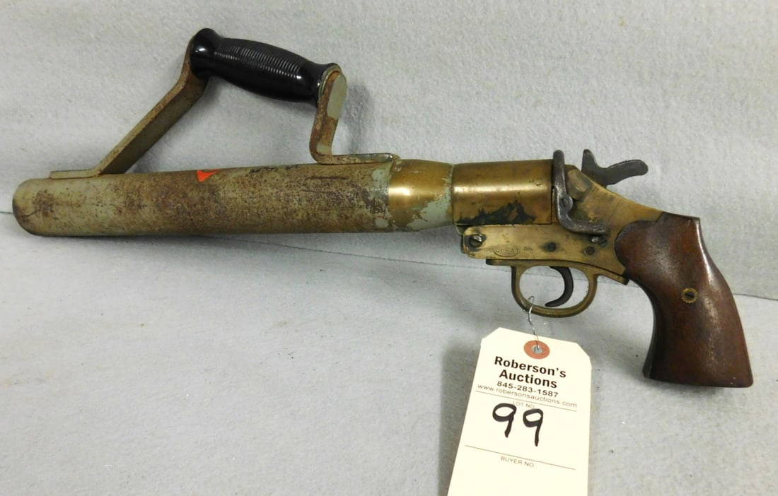 Antique Naval Firing Line Gun Auction