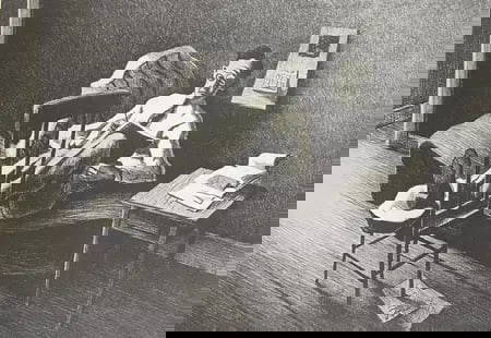 Thomas Hart Benton "the Poet, 1938" Print Auction