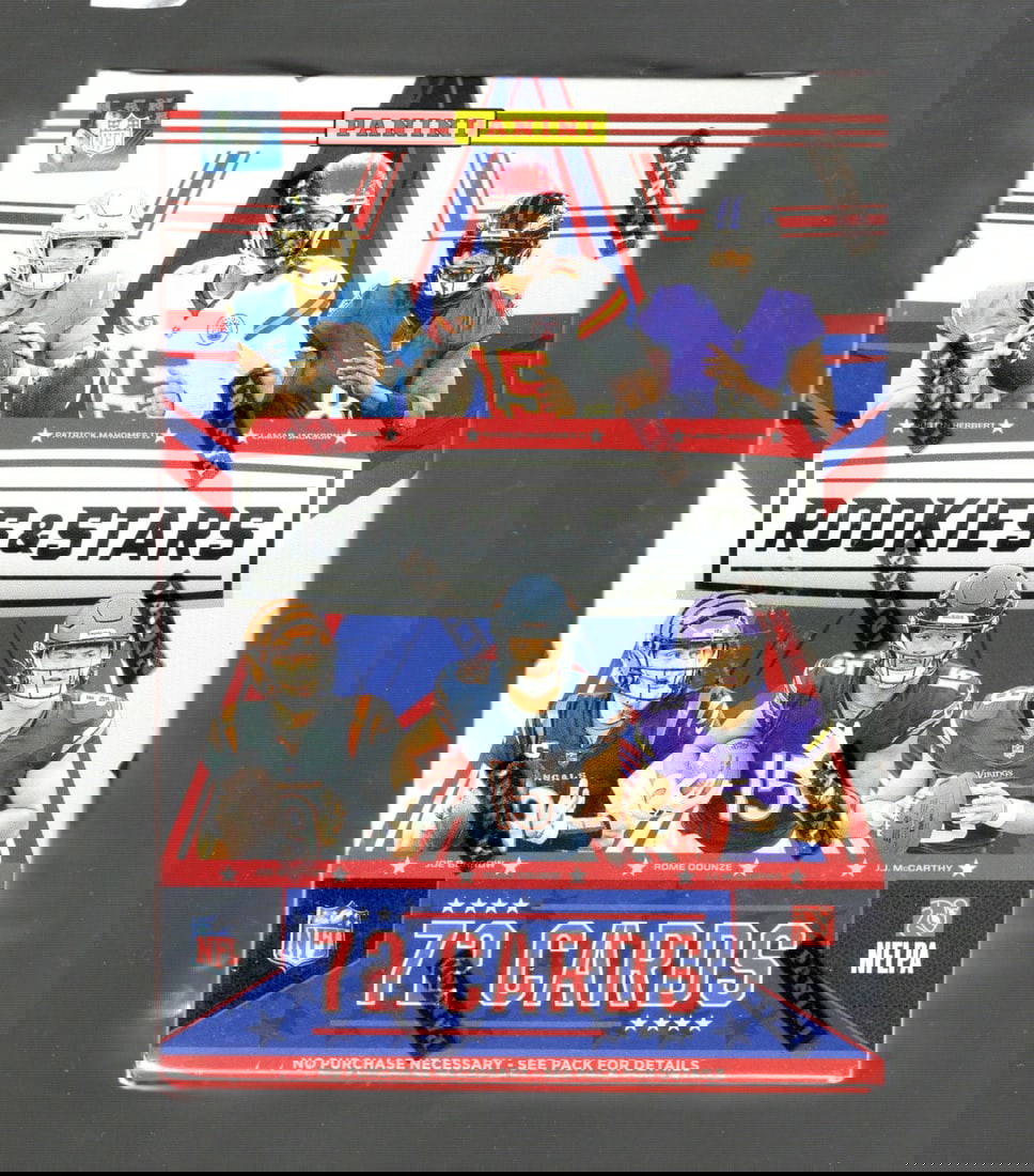 2024-25 Panini Rookies & Stars Football Blaster Box - 72 Cards, Red ...