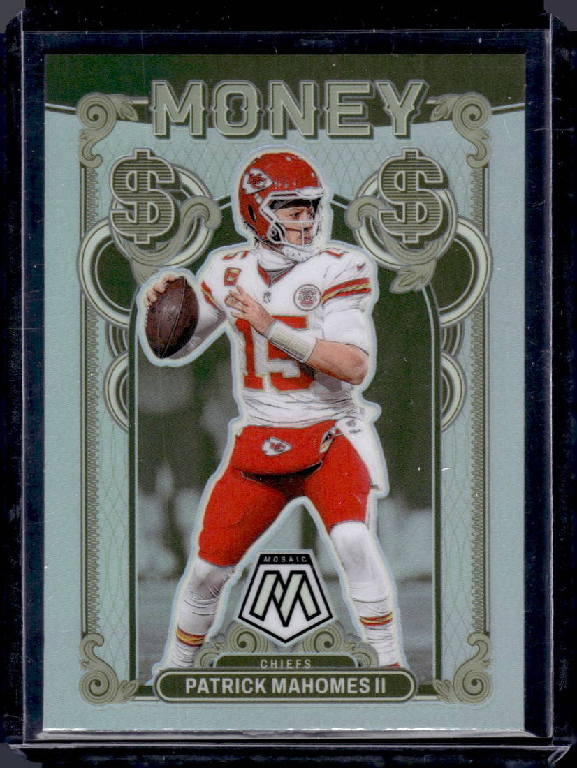 Patrick Mahomes Money Prizm Ssp Case Hit 2024 Panini Mosaic #17 Auction