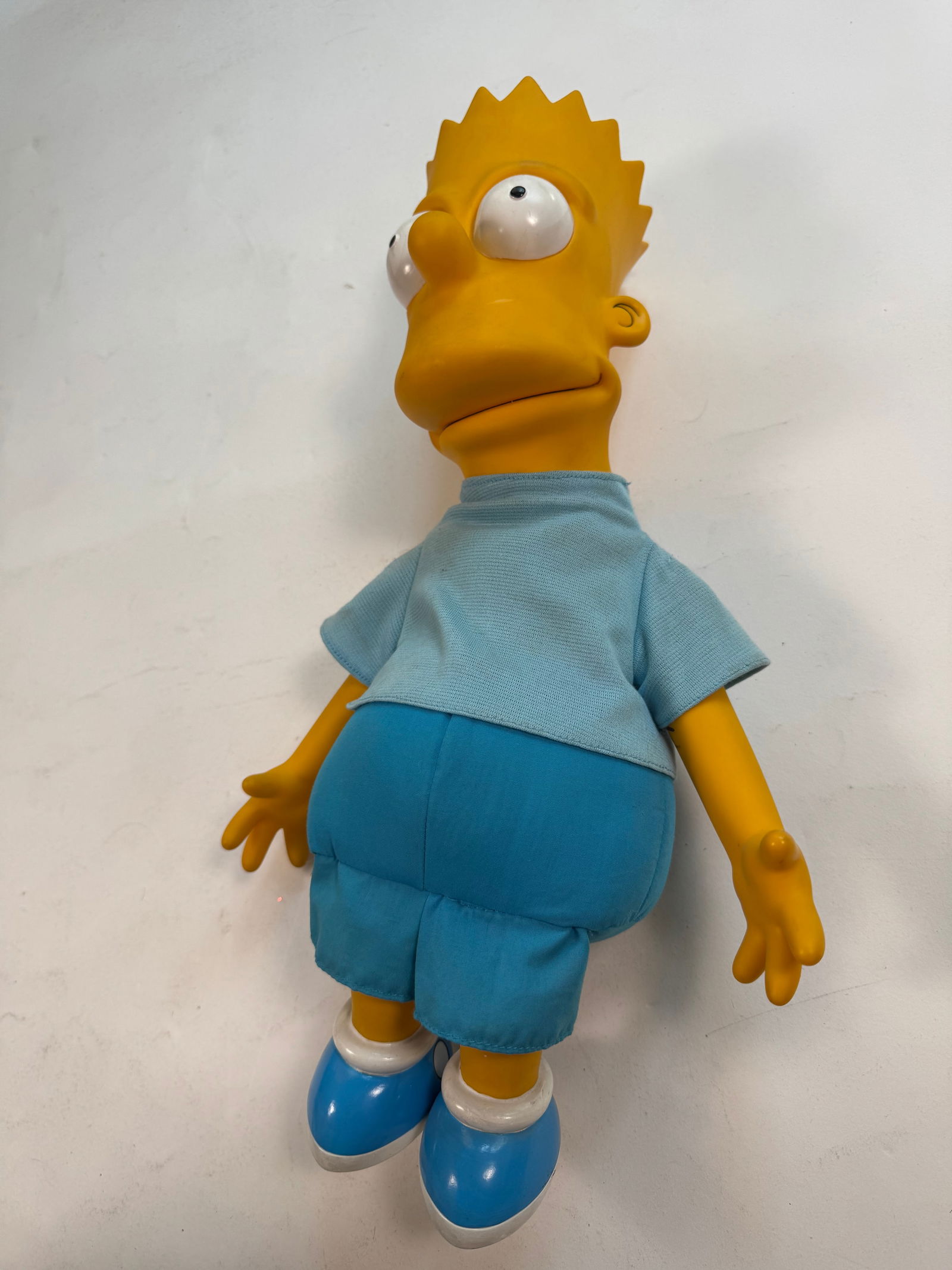 Working 1990 Bart Simpson Talking Pull String Plush Doll 18" The ...