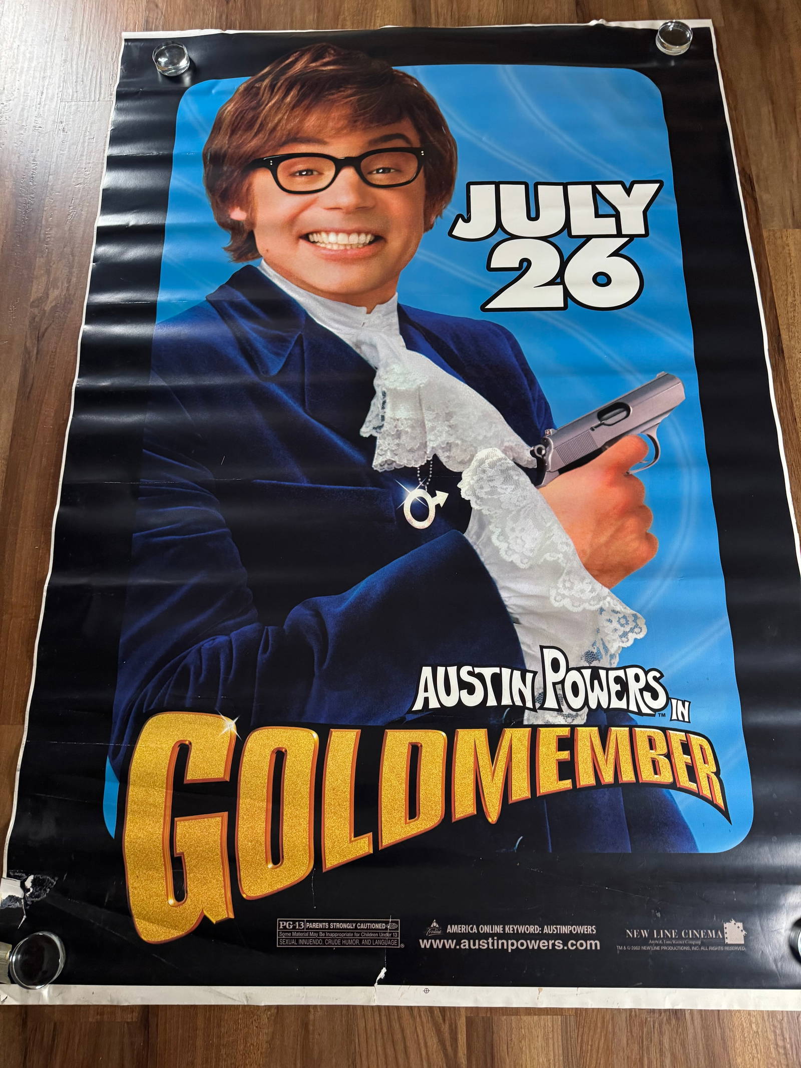Buy Austin Powers Goldmember (2002) Original Bus Shelter Movie Poster ...