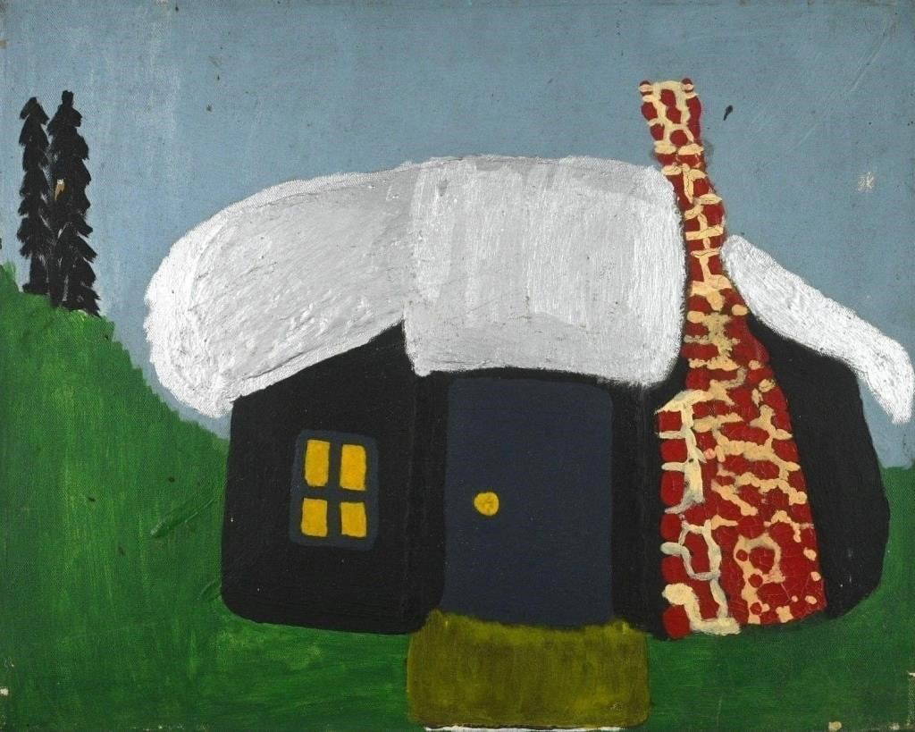 Jake Mccord. House With Red Chimney Auction