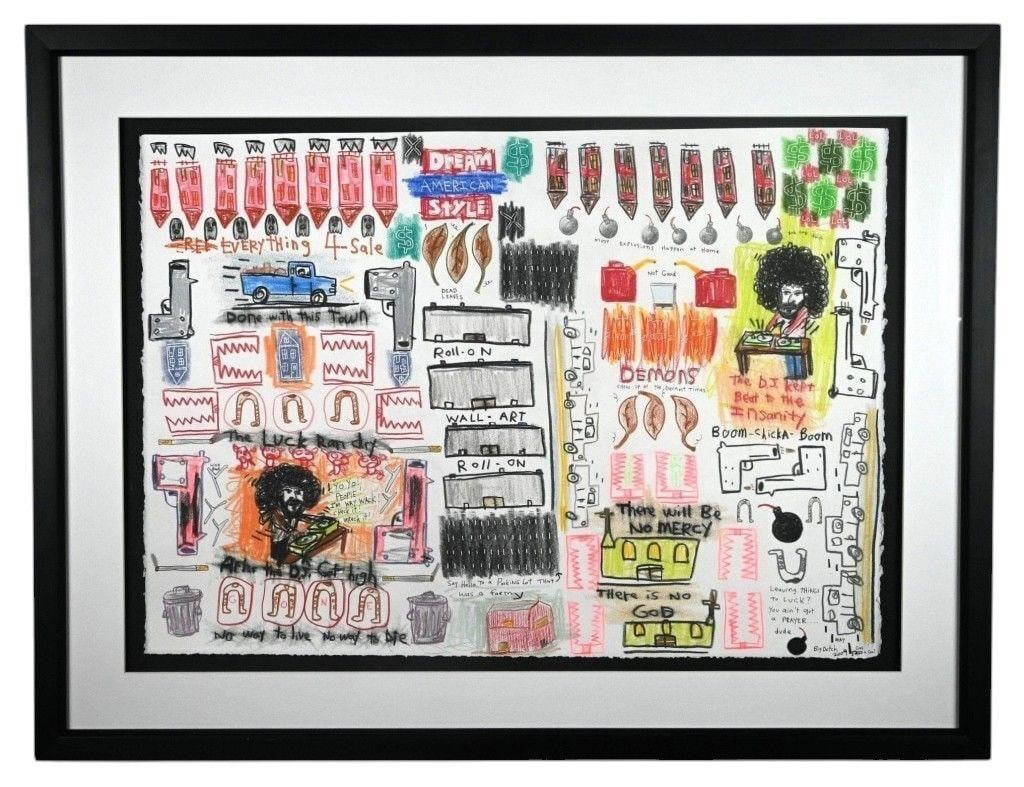 David "big Dutch" Nally. Dream American Style Auction