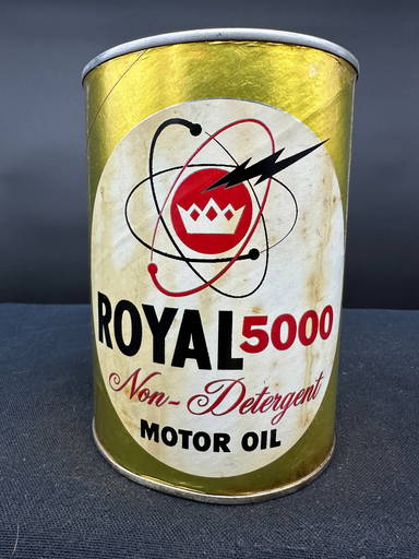 Royal 5000 Motor Oil 1 Quart Oil Can