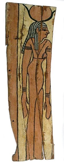 102: Coffin Panel Depicting Isis - May 18, 2003 | Michael Malter in CA