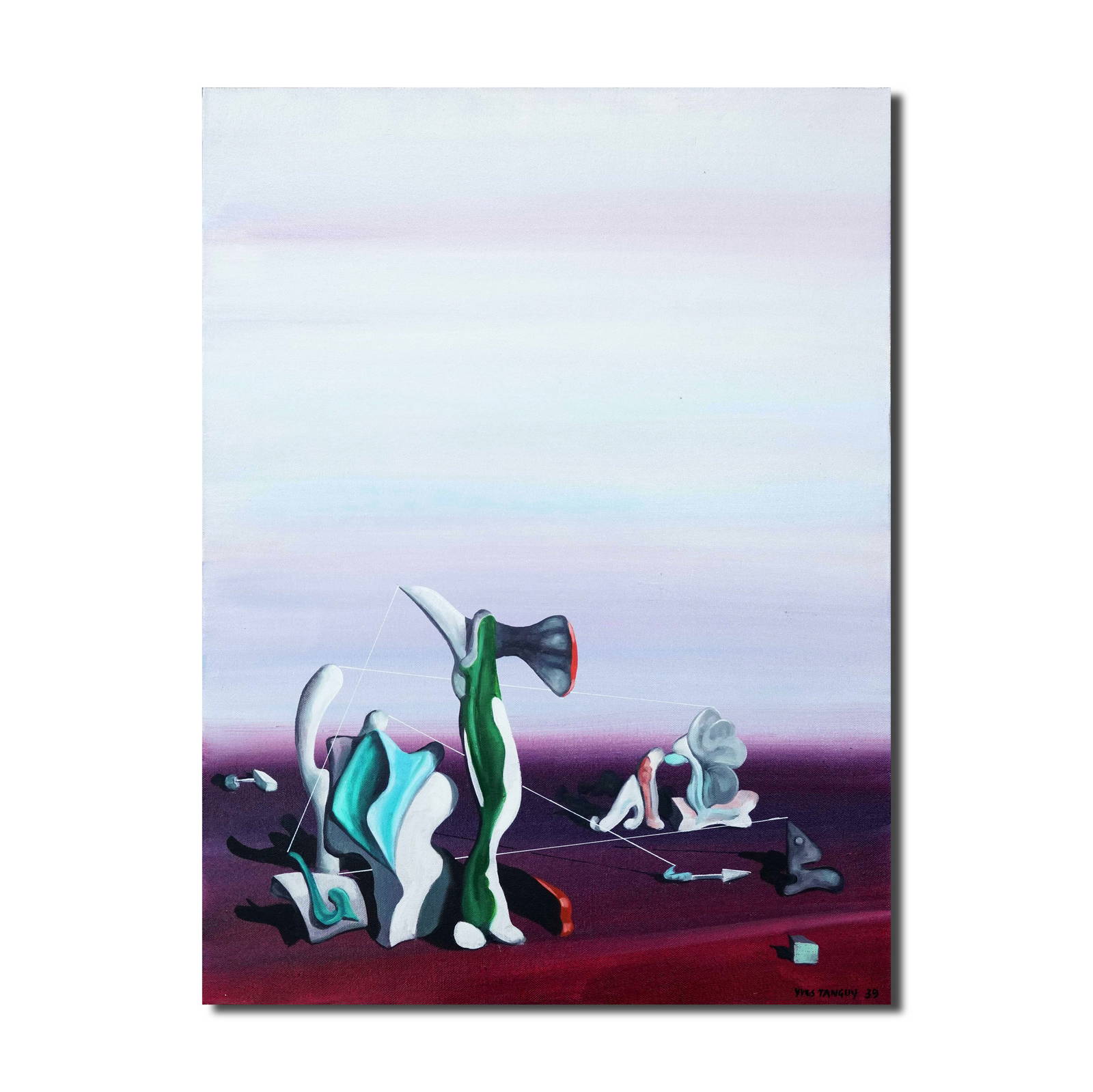 Yves Tanguy (1900-1955), Attributed To, Oil On Canvas Auction