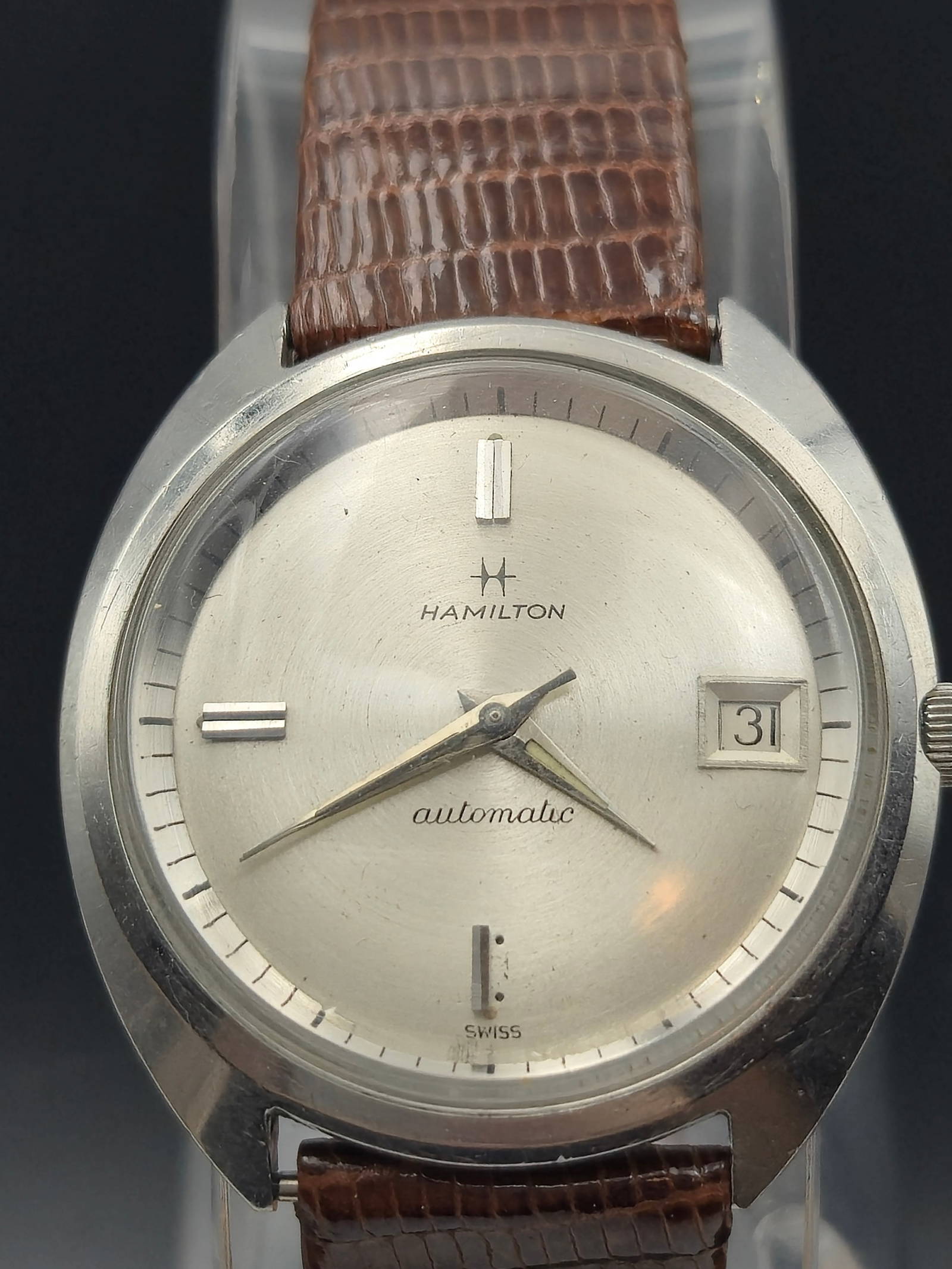 Vintage Hamilton Automatic Men's Watch – 36mm Stainless Steel – 1970s ...