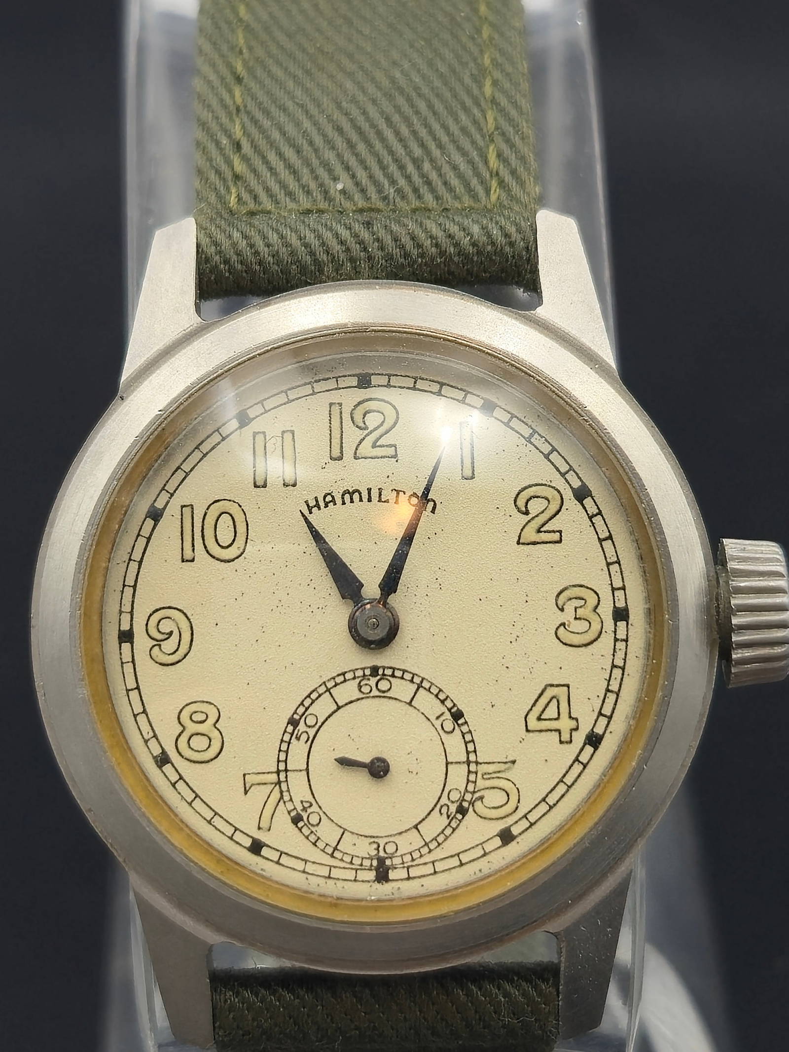 Wwii Hamilton U.s. Military Wristwatch – 987a Movement, Circa 1942–43 ...