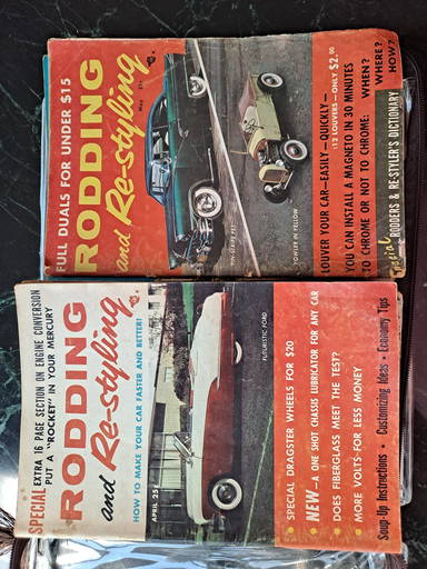 1955 Through 1957 Rodding And Restyling Magazines