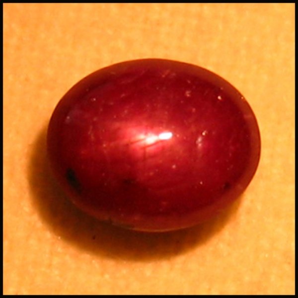 4.39cts~ 100%natural 6 Rays Star Ruby