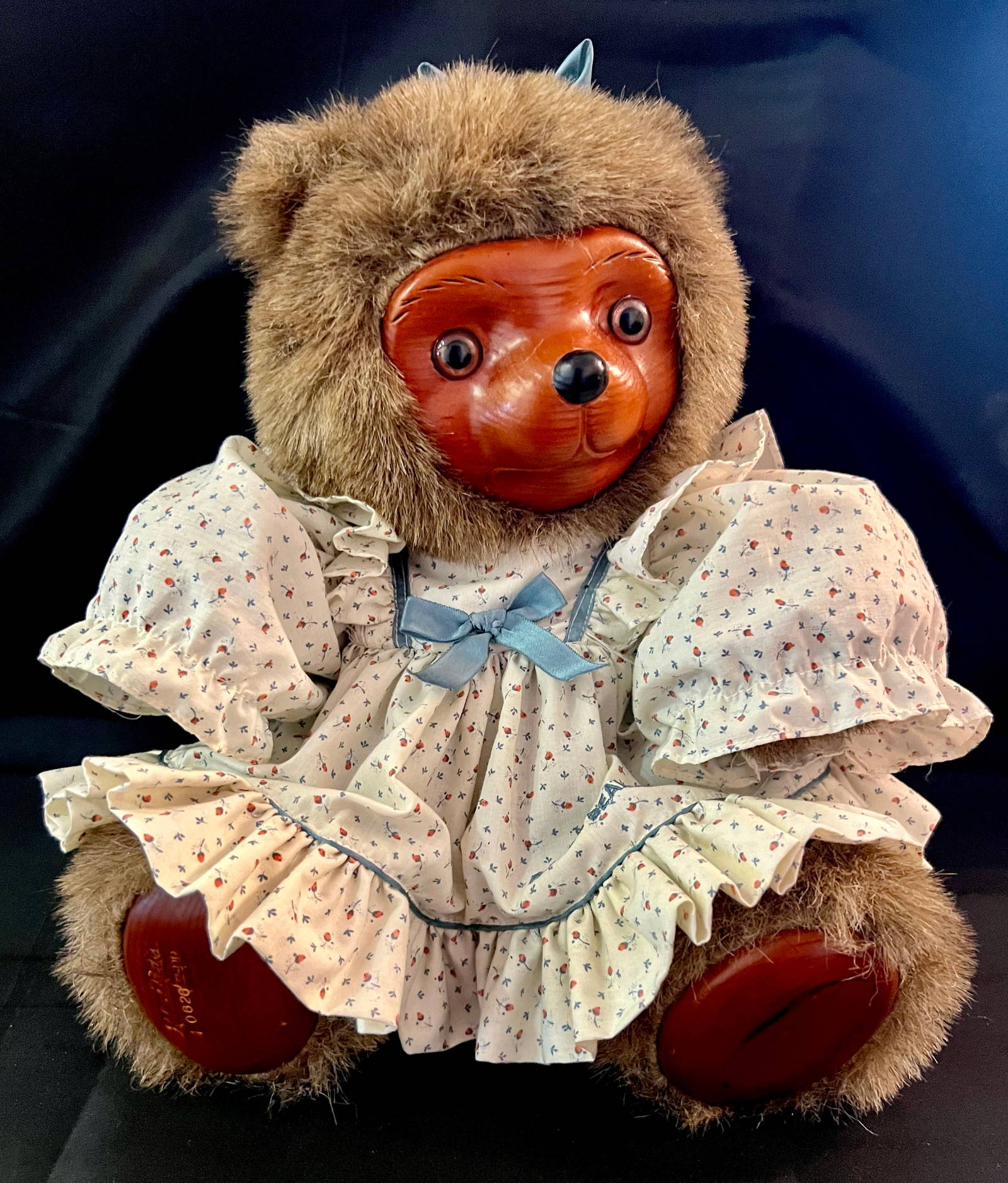 Exclusive Limited Edition Original Robert Raikes Huckle Bear Wood Face ...