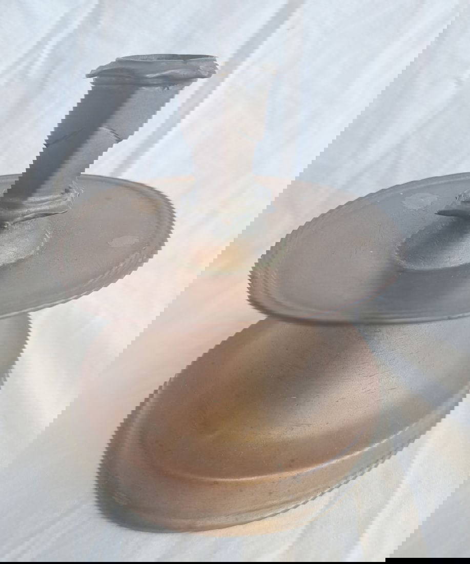 16th Century Brass Capstan Candlestick Auction