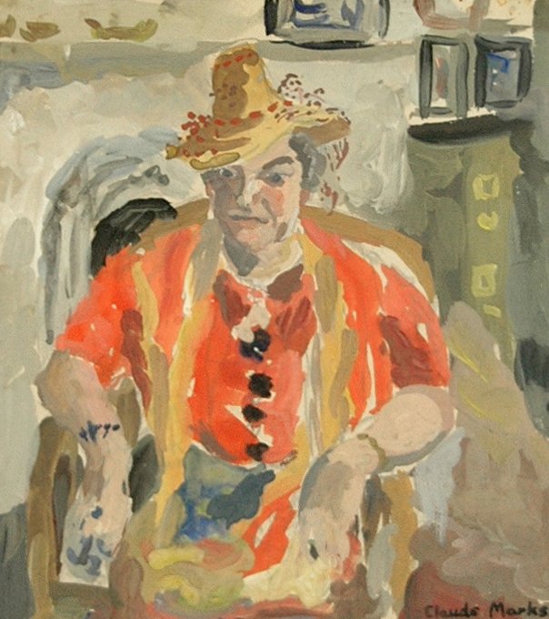Claude Marks (British 1915 - 1991); A Woman;