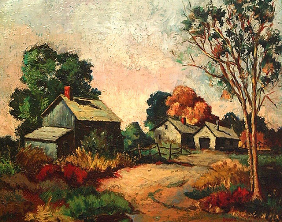 Frick Robert Oliver (American 1920-1997) Landscape