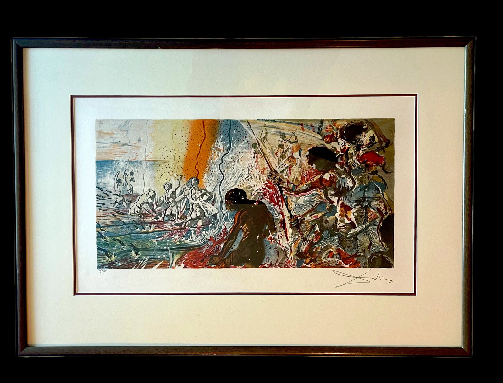 Salvador Dali (1904-1989 Spanish), Signed/numbered Lithograph "tuna ...
