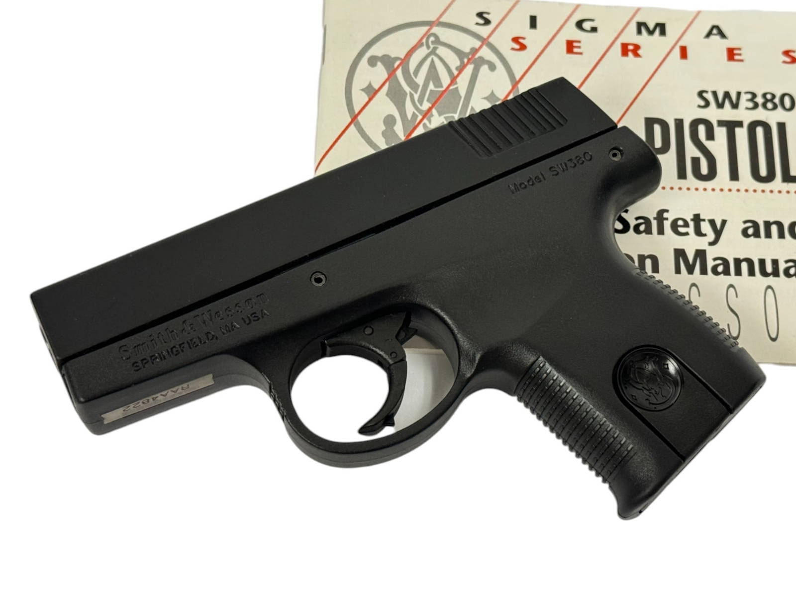 S&w Sw380 Semi-automatic .380 Auto Pistol With Manual Auction