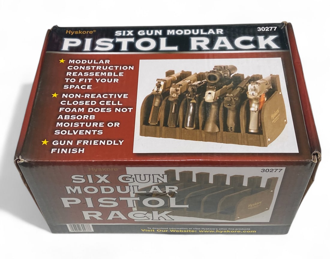 Nib Hyskore Six Gun Modular Pistol Rack - May 24, 2025 | Poinsett ...