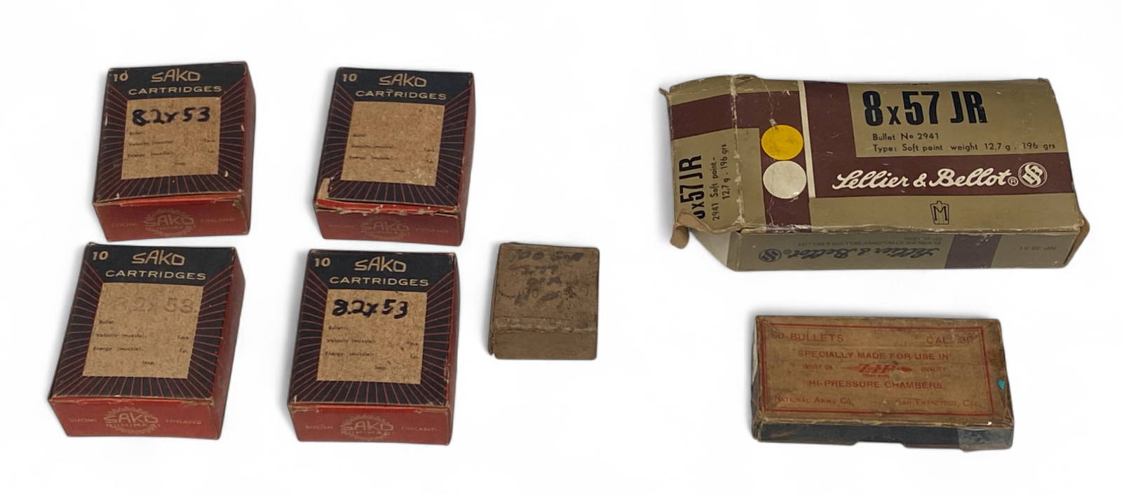 Rare Reloading Brass And Bullets Auction