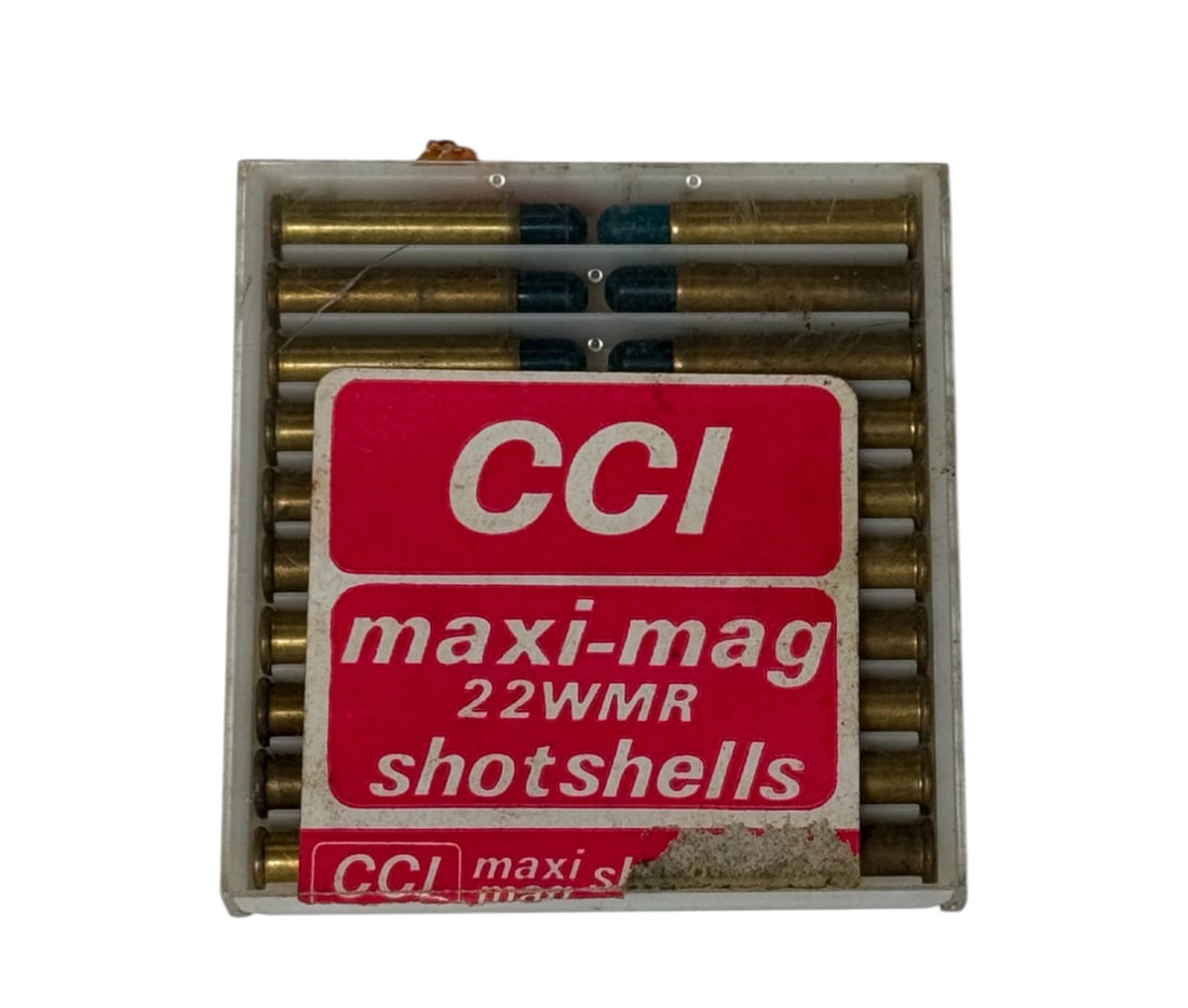 Nib 20rds. Of .22 Wmr Cci Maxi-mag Shot Shells Auction