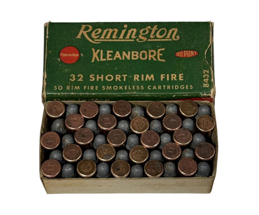 Nib 50rds. Of Vintage And Collectible 74rds. Of .32 Short Rimfire ...