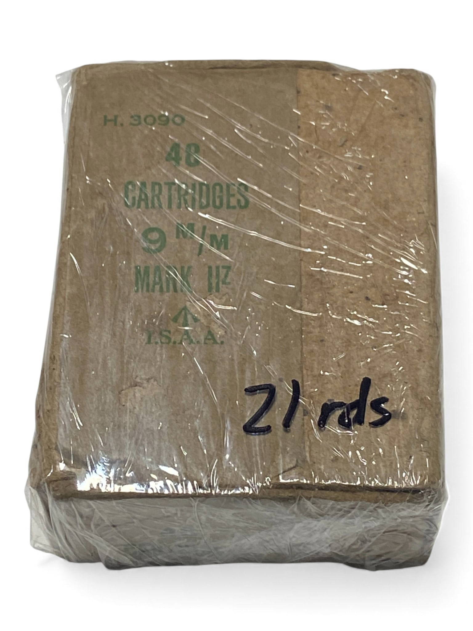 21rds. Of 9mm Para Mark Iiz I.s.a.a. Ammunition Auction