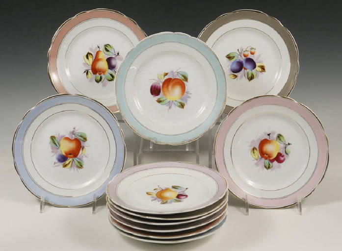 (12) Kpm Fruit Plates