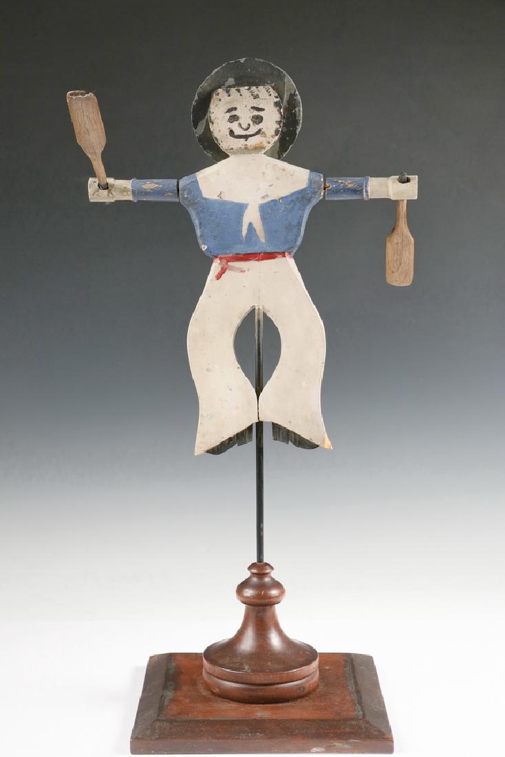WHIMSICAL SAILOR'S DITTY WHIRLIGIG