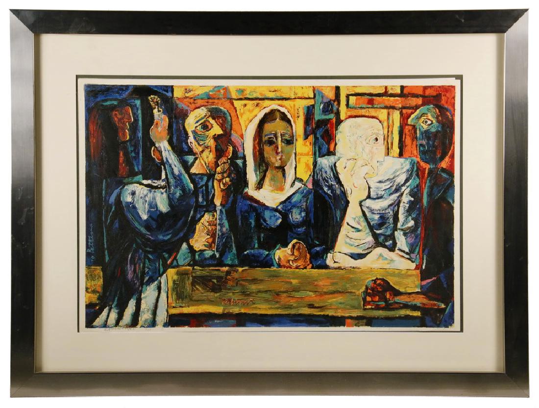 ABRAHAM RATTNER (NY/PA/FRANCE, 1893-1978)